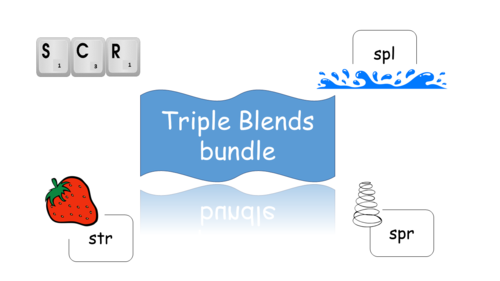 Triple Blends Bundle | Teaching Resources Triple Blends Bundle | Teaching Resources