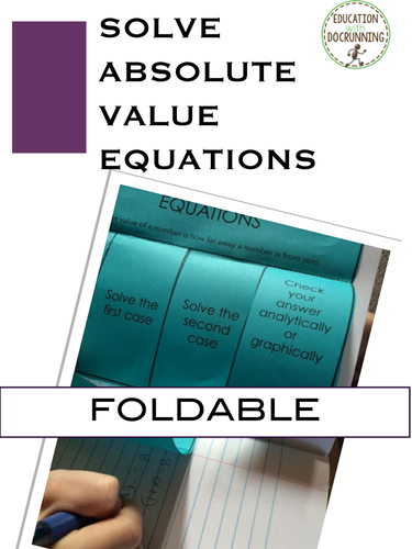 Place Value and value of a digit interactive notebook math foldable by ...
