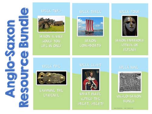 Year 3/4 History - Anglo Saxons | Teaching Resources