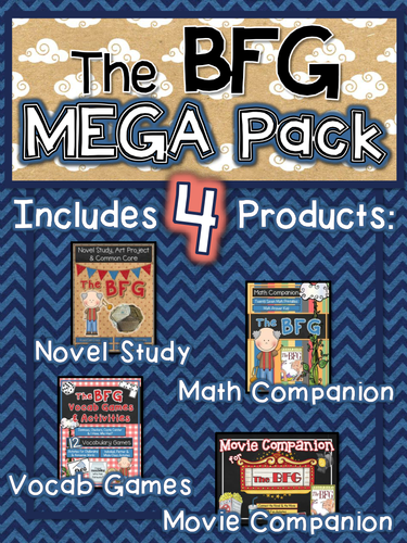 The BFG MEGA Pack {Includes 4 Whoopsy-Whiffling BFG Products ...