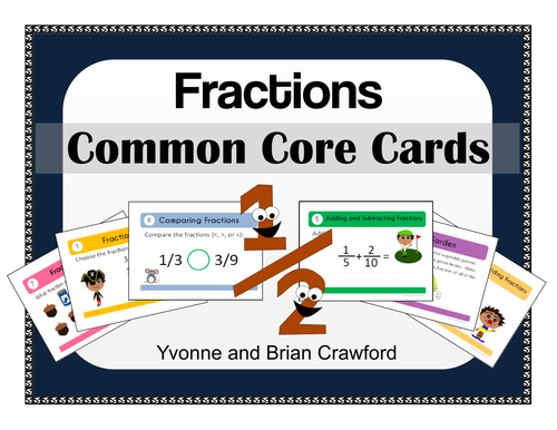 Fractions Task Cards | Teaching Resources