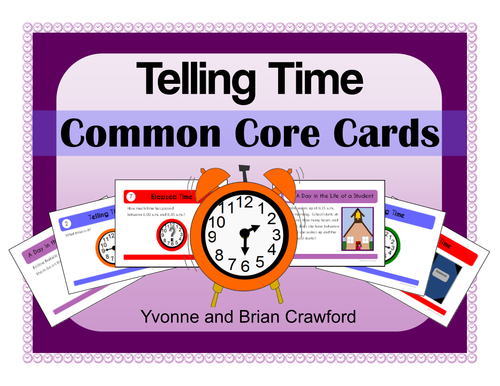 Telling Time Task Cards | Teaching Resources