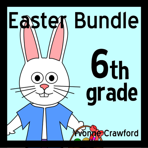 Easter Bundle for Sixth Grade Endless | Teaching Resources