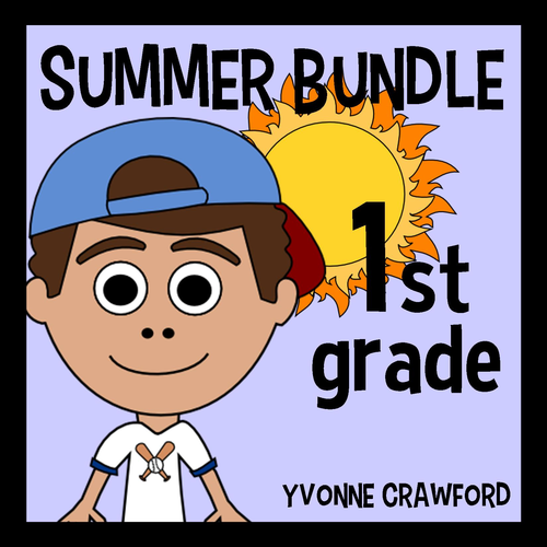 Summer Bundle for 1st Grade Endless | Teaching Resources