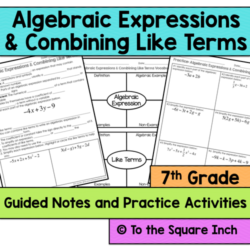 combining like terms?