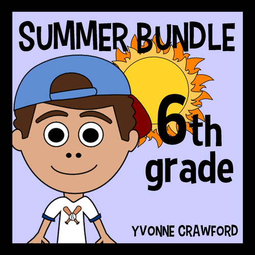 Summer Bundle for 6th Grade Endless | Teaching Resources