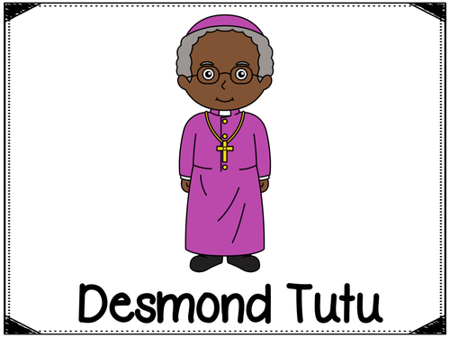 Desmond Tutu by sarahunderwood - Teaching Resources - TES