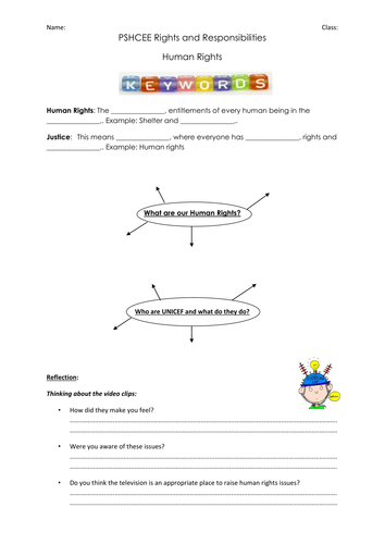 PSHCEE Citizenship Two Lessons on Human Rights KS3 KS4 | Teaching Resources
