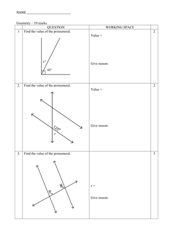 Geometry Year 9 NSW Mathematics | Teaching Resources