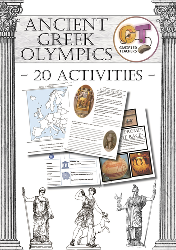 Ancient Olympic Games Work Unit | Teaching Resources
