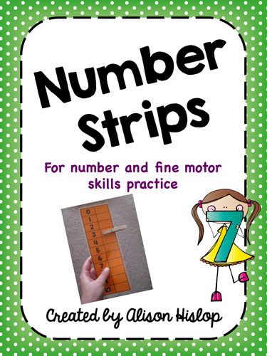 Number formation strips (for desks) by Josey111 - Teaching Resources - TES