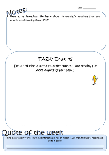 drawing reading activity | Teaching Resources
