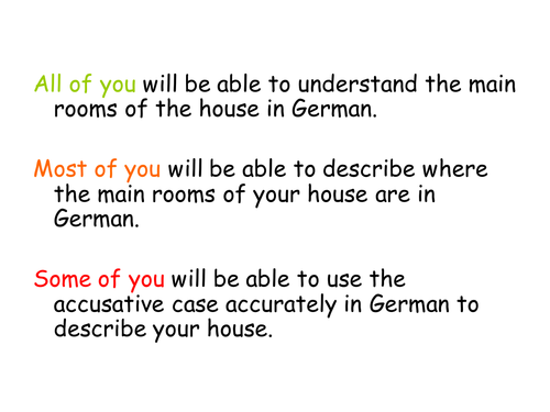 Mein Haus und mein Zimmer by RLMcKie - Teaching Resources - TES