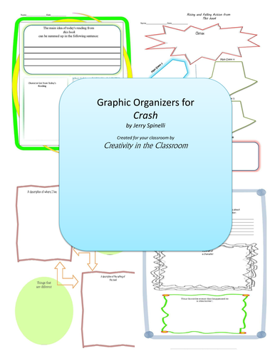 Graphic Organizers for Crash | Teaching Resources