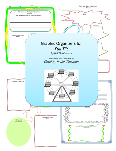 Graphic Organizers for Full Tilt | Teaching Resources