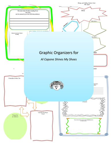 Graphic Organizers for Al Capone Shines My Shoes | Teaching Resources