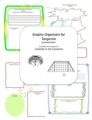 Graphic Organizers for Tangerine | Teaching Resources