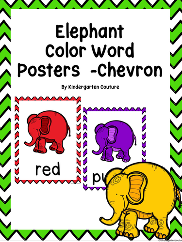 Elephants Word Search and Color by sfy773 - Teaching Resources - TES