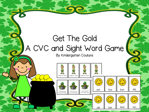 CVC word cards/lotto game by elg13 - Teaching Resources - TES