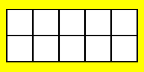 Clip Art: Ten Frame Color | Teaching Resources