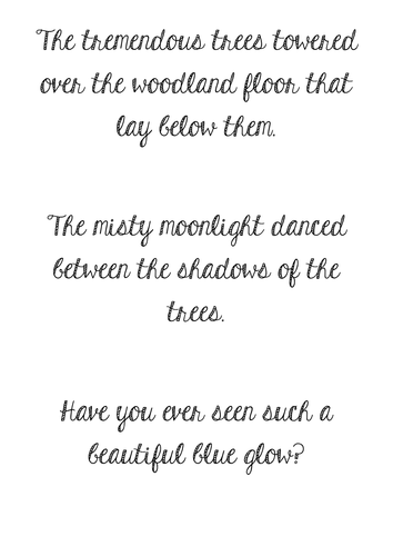 GCSE Creative Writing Display | Teaching Resources