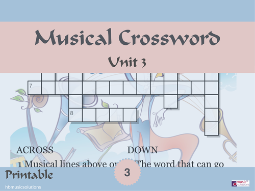 Music Key Words ELEMENTS by hblythe - Teaching Resources - TES