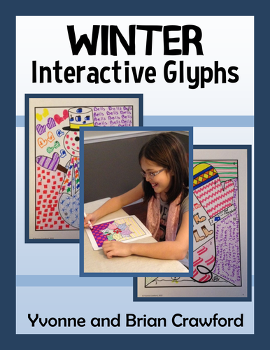 Winter Interactive Glyphs | Teaching Resources