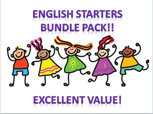 English Starters Bundle Pack | Teaching Resources