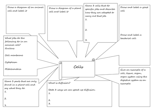 Cells revision | Teaching Resources Cells revision | Teaching Resources