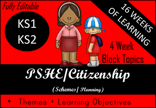 Learning Objectives and Themes for PSHE/Citizenship for KS1/KS2 ...