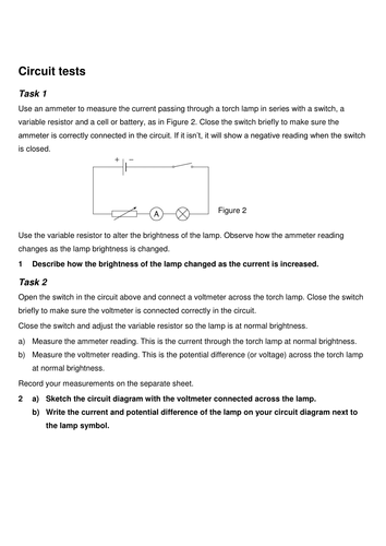 Circuit Symbols and Diagrams | Teaching Resources Circuit Symbols and Diagrams | Teaching Resources
