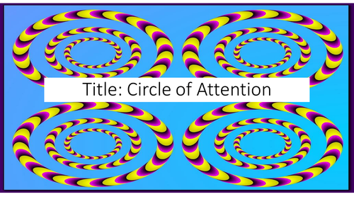 GCSE Drama introduction to 'Circles of Attention'. | Teaching Resources