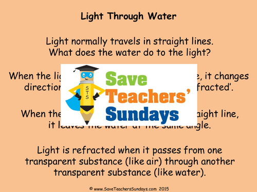 Making and Explaining Observations about Light KS2 Lesson Plan and ...