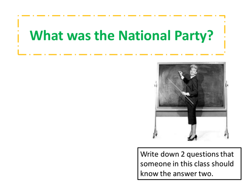 South Africa National Party context | Teaching Resources