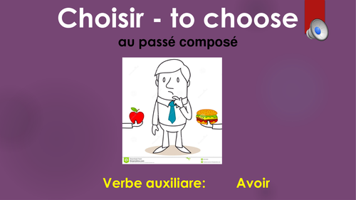 Stage 2-3: Regular '-ir' verbs in the perfect tense | Teaching Resources