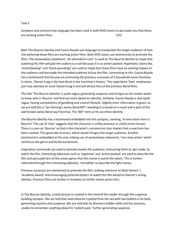 CCEA GCSE Multimodal Essay | Teaching Resources CCEA GCSE Multimodal Essay | Teaching Resources