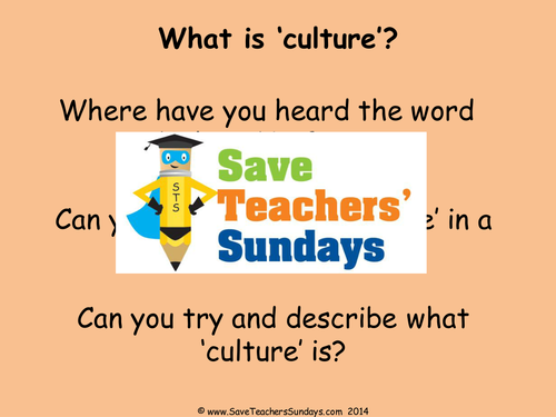 Understanding Culture KS2 Lesson Plan, PowerPoint and Worksheet ...