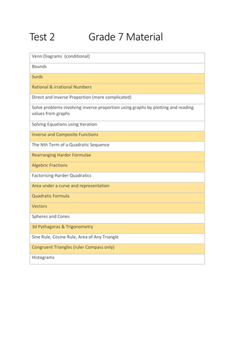new-gcse-grade-7-material-test-2-teaching-resources