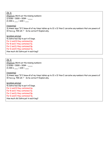 Addition and Subtraction week resources for Y6 | Teaching Resources