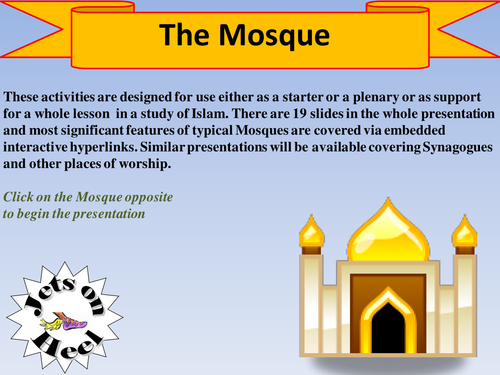The Mosque, Structure and Function. | Teaching Resources