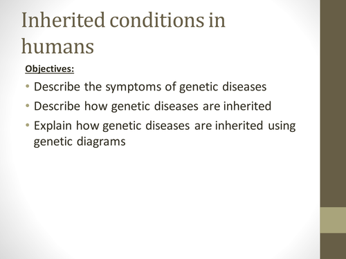 Genetic diseases/inherited conditions | Teaching Resources