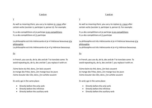 Y / en | Teaching Resources