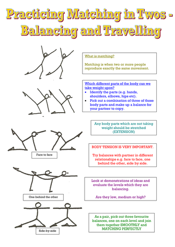 Primary physical education teaching resources: Gymnastics and dance | TES