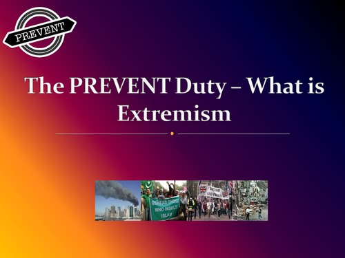 Equality and Diversity - What is Extremism | Teaching Resources