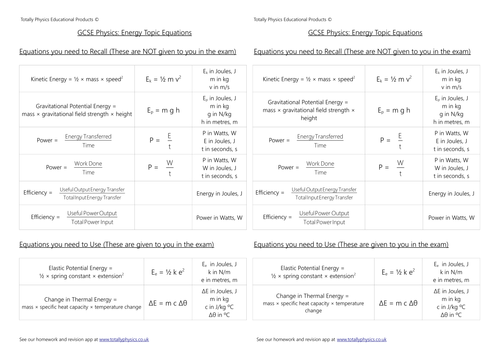 Totally Physics - Teaching Resources - TES