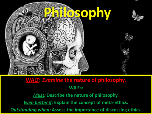 An introduction to philosophy and meta ethics | Teaching Resources