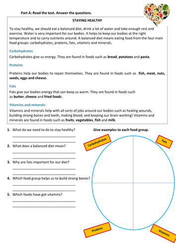 Healthy Lifestyle | Teaching Resources