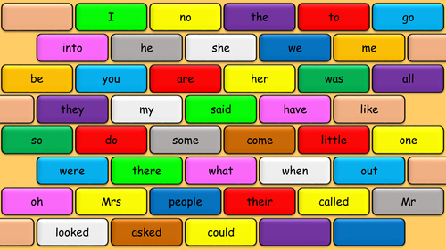 Tricky word bricks by AcornTeachingResources - Teaching Resources - Tes Tricky word bricks by AcornTeachingResources - Teaching Resources - Tes