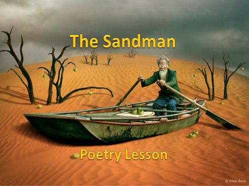 The Sandman Complete Poetry Lesson | Teaching Resources