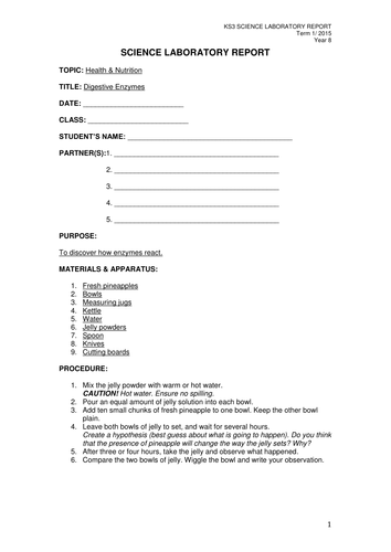 Health and nutrition KS3 Science - additional resources | Teaching ...